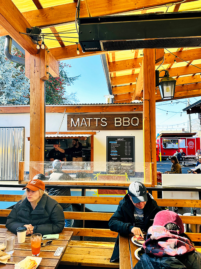 Strangers become temporary friends over shared tables and the universal language of "you've got to try this." BBQ creates community one bite at a time.