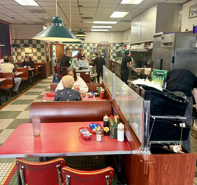 The heart of any great diner is the people&mdash;both those serving and being served. This bustling scene captures the beautiful breakfast ballet.