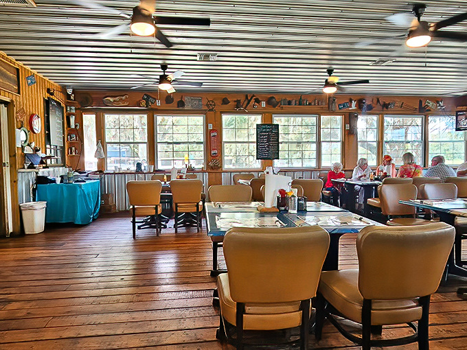 Where conversations flow as naturally as the nearby Suwannee, and nobody's checking their phone because real life is happening.