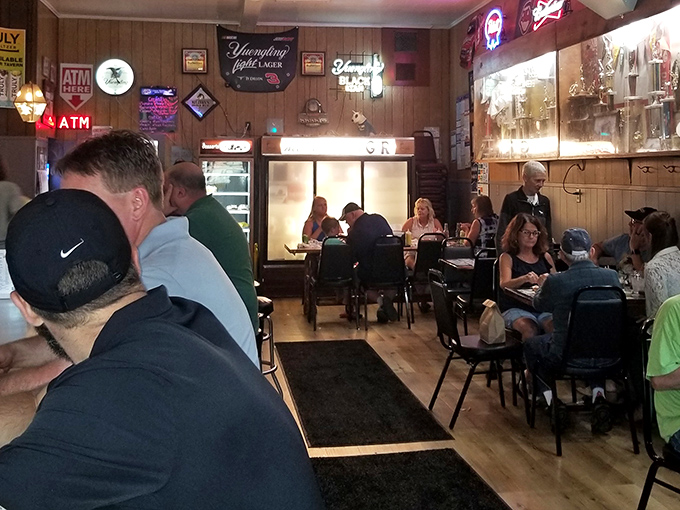 No fancy lighting or designer chairs here&mdash;just good folks enjoying honest food in a place where everybody eventually knows your name.