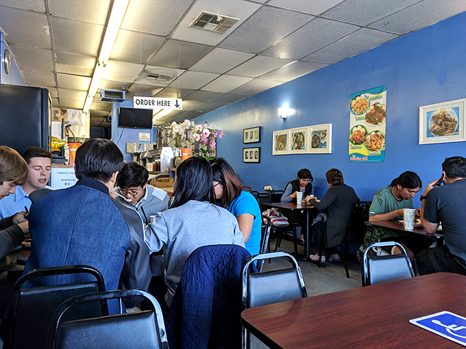 Where food pilgrims gather. The diverse crowd speaks volumes about what matters most in a restaurant&mdash;consistently delicious food.