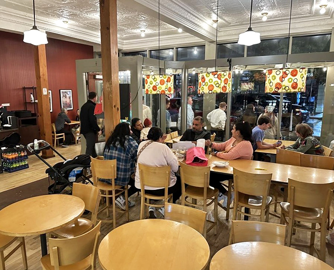 Where strangers become friends over shared tables and shared desserts. Some of Cleveland's best conversations happen over these crumb-scattered surfaces.