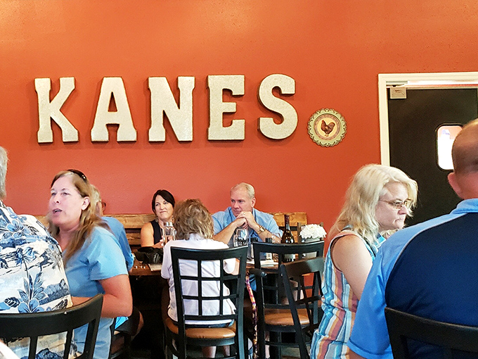 The restaurant's interior strikes that perfect balance between "nice enough for a special occasion" and "comfortable enough to actually enjoy your meal."