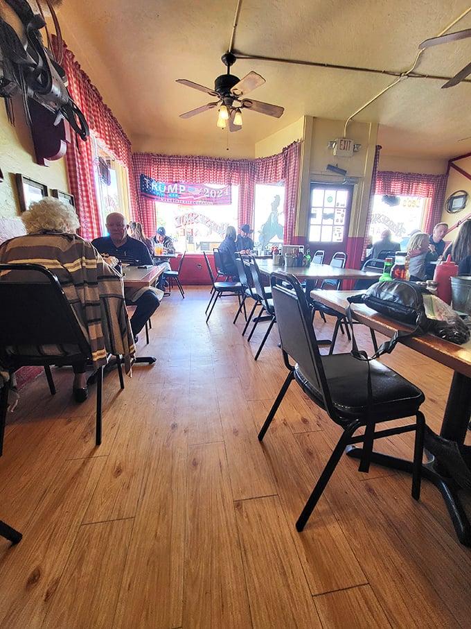 A dining room where strangers become temporary friends over shared appreciation of exceptional comfort food.