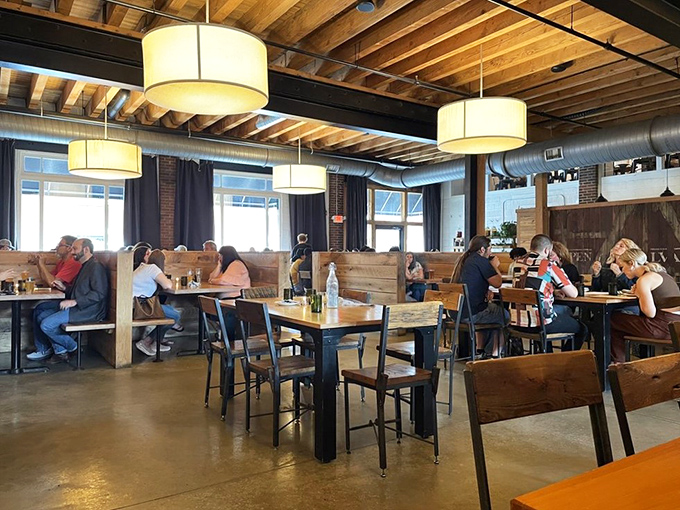 Happy diners enjoying the kind of atmosphere where good food and great company naturally come together.