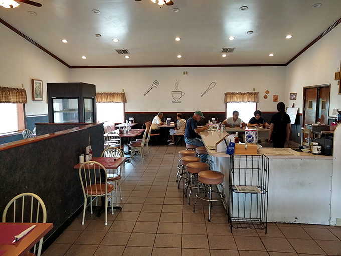 The dining room hums with the symphony of forks against plates and the occasional "You gotta try this" from neighboring tables.
