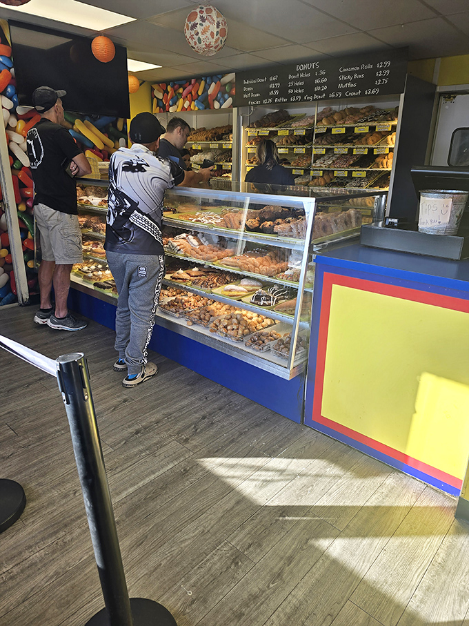 The ordering counter&mdash;where dreams come true and diets go to die. Worth every minute in line, every calorie consumed.