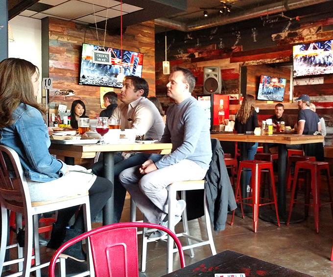 Where strangers become friends over shared lobster rolls and craft beers &ndash; LA's version of Cheers.