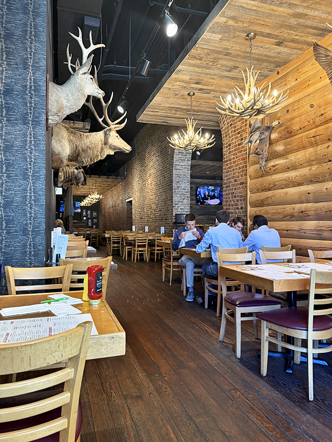 Where exposed brick meets exposed appetites &ndash; a place where calories don't count if you're having a good time.