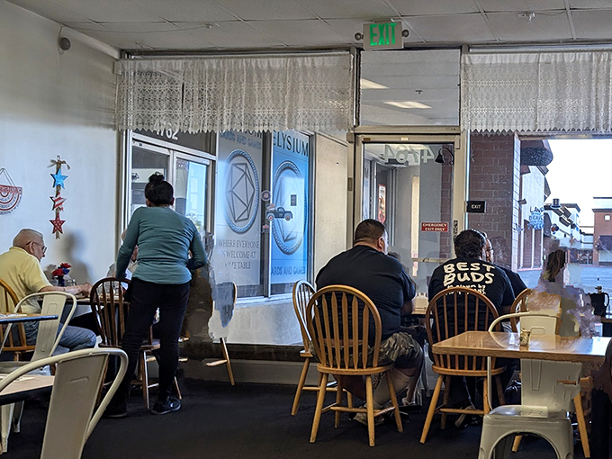The best conversations happen over breakfast in places where the servers know the regulars and the coffee never stops flowing.