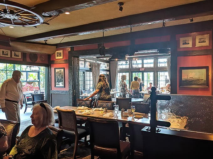 Every corner tells a story at Five Crowns, where diners become part of a tradition that's equal parts English charm and California hospitality.