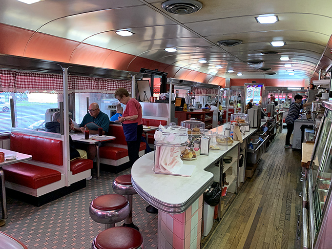 Where locals gather to share news and waitresses know your order before you sit down. Norman Rockwell couldn't paint a more perfect scene.