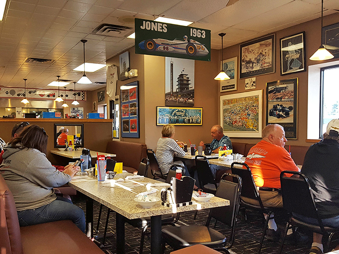 The dining area buzzes with conversation and clinking silverware&mdash;the soundtrack of a community gathering place that feels like home.