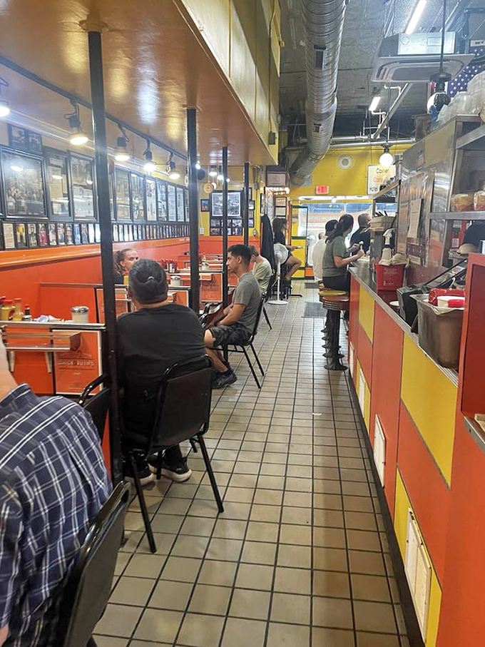 Counter culture at its finest. Where locals and visitors rub elbows while solving the world's problems over coffee and scrapple.