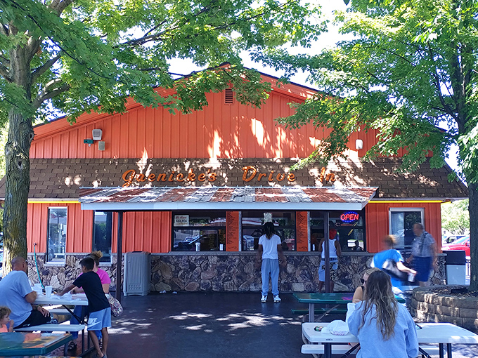 Summer sunshine filters through leafy canopies, creating the perfect backdrop for this temple of no-frills deliciousness that locals have treasured for generations.