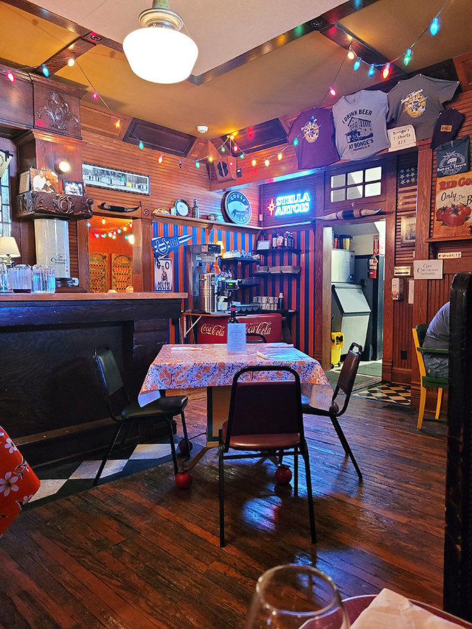 The wooden floors have supported generations of happy diners. If they could talk, they'd probably say "order the New York Strip."