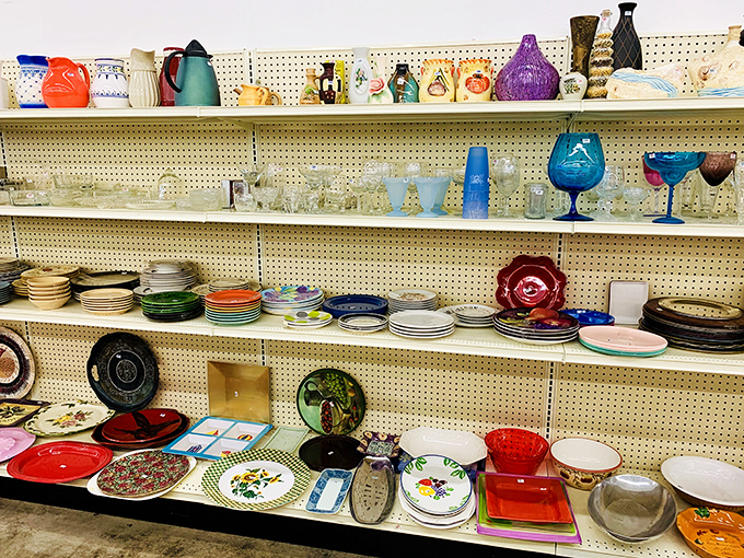 Dish department dreams for the eclectic entertainer. Mix-and-match place settings that make your dinner parties look intentionally bohemian.