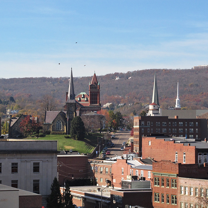 Church spires punctuate Cumberland's skyline like exclamation points, emphasizing both spiritual richness and fiscal sensibility in this affordable mountain town.