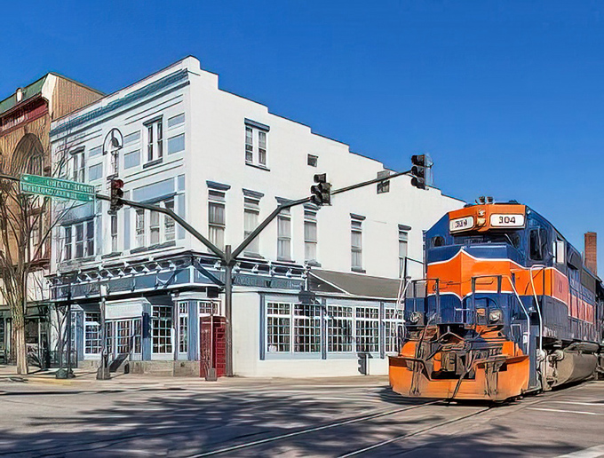 The Maryland Midland Railway adds a dash of nostalgic charm to Westminster's downtown, reminding visitors of the town's historic connections.