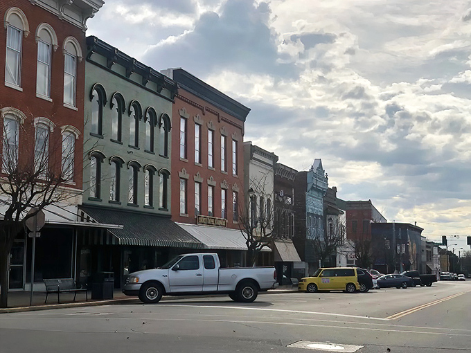 Downtown Greensburg's colorful facades create a streetscape that's both historically significant and Instagram-worthy&mdash;the architectural equivalent of aging gracefully.
