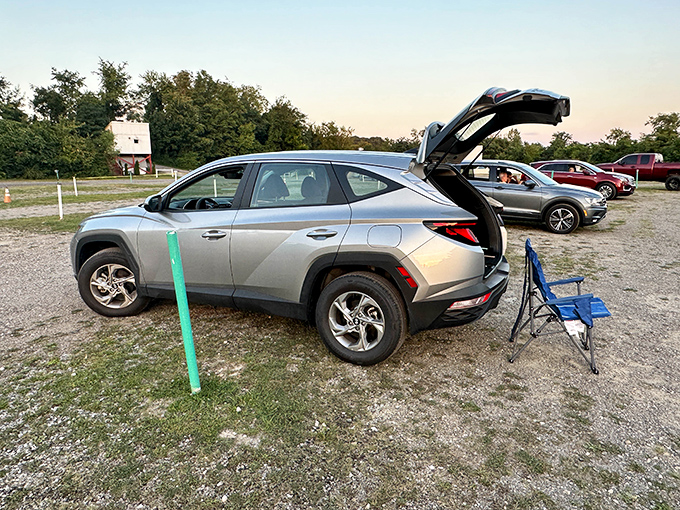 Hatchbacks raised like excited eyebrows at the start of a great story&mdash;the modern drive-in setup combines comfort with community. 