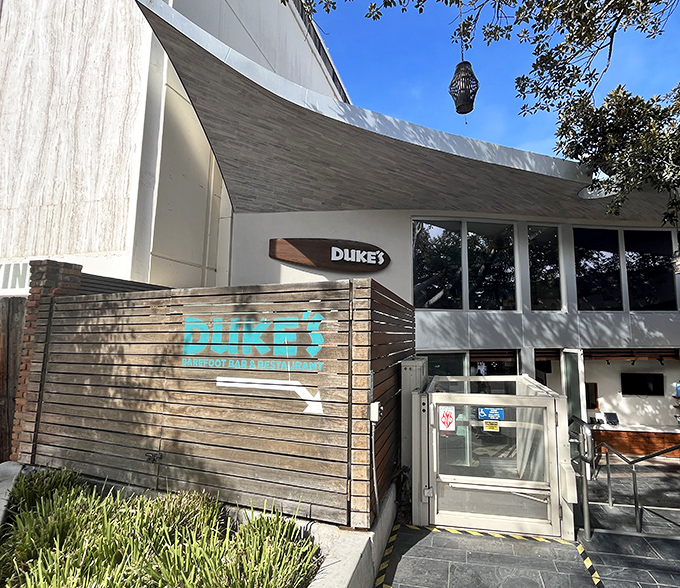 Duke's La Jolla serves up coastal cuisine with architectural flair &ndash; where mid-century modern meets laid-back beach vibes and nobody's rushing you through dessert.