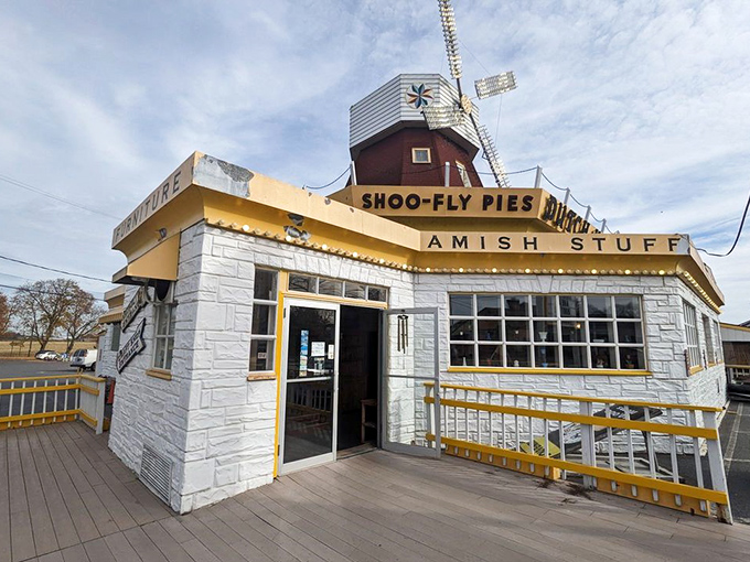 The entrance beckons with promises of homemade goodness and that unmistakable small-town bakery magic within.