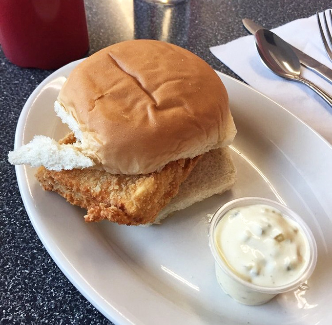 This fish sandwich isn't trying to impress food critics&mdash;it's too busy satisfying hungry folks who appreciate honest cooking without the fuss.