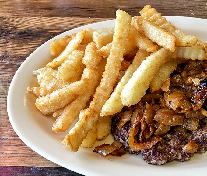 These aren't just french fries; they're golden wands of potato perfection that make you question why anyone would ever eat anything else.