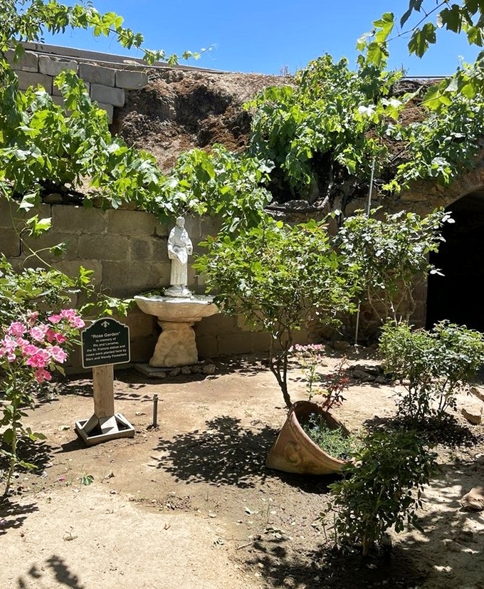 Mediterranean inspiration meets California ingenuity in this sunlit courtyard. Plants thrive while visitors stay cool&mdash;the original win-win situation.