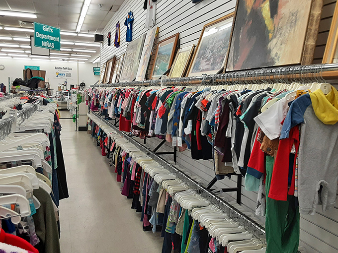 Bright colors and tiny treasures create a wonderland where childhood dreams come affordable.