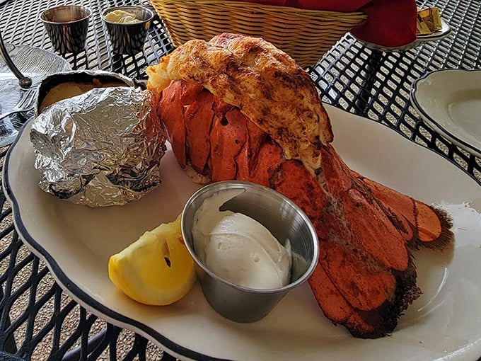 This lobster tail isn't just dinner&mdash;it's a special occasion on a plate, even if your special occasion is "it's Tuesday."