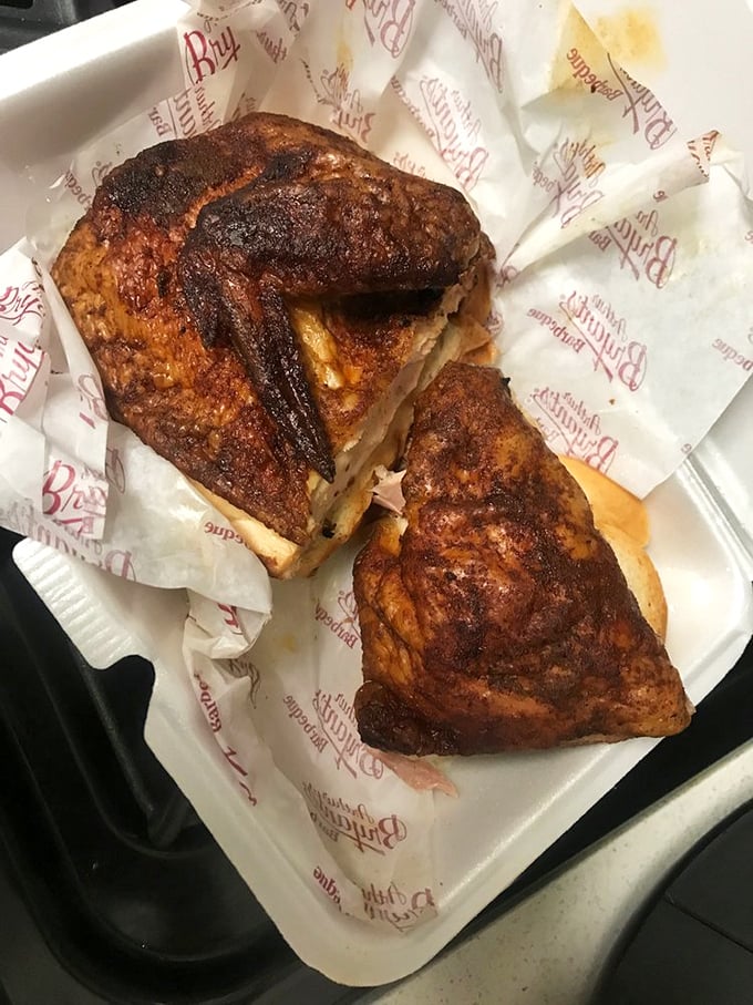 This chicken didn't just meet smoke&mdash;they had a long, meaningful relationship that resulted in this beautiful mahogany masterpiece.