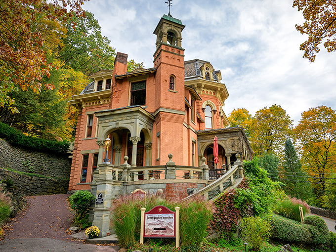 The Harry Packer Mansion inspired Disney's Haunted Mansion, which explains that delightful "come in... if you dare" vibe. Victorian architecture with a side of theatrical flair.