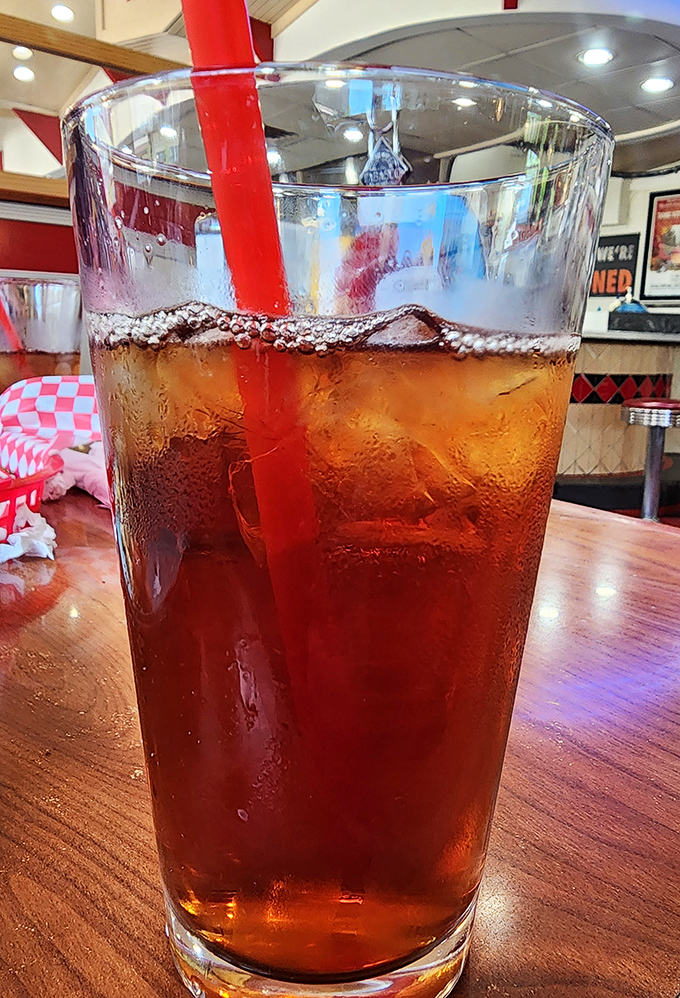 That iced tea with its classic red straw isn't just a beverage&mdash;it's sweet relief from the Arizona heat and the perfect companion to diner delights.