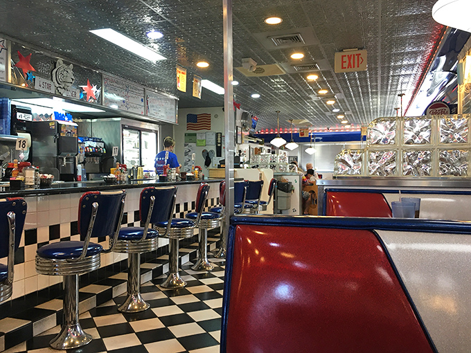 Counter culture at its finest&mdash;where blue vinyl stools invite solo diners to perch and watch short-order magic unfold before their eyes.