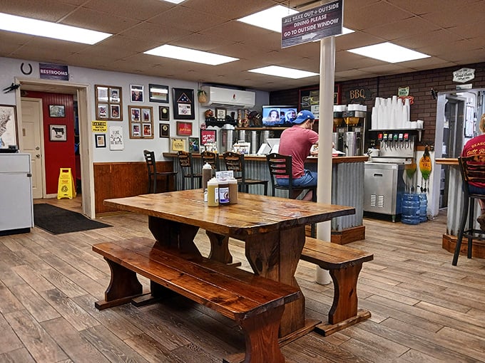 Where barbecue dreams come true &ndash; no white tablecloths, no pretense, just honest food and the promise of napkins within reach.