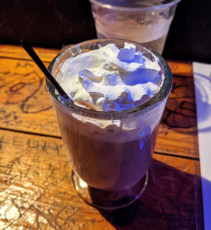 An Irish coffee that doesn't skimp on the whipped cream. Part dessert, part nightcap, all delicious—it's therapy in a glass.