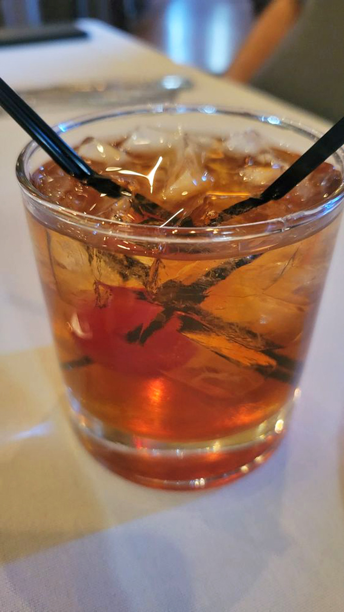 An Italian Manhattan that makes you wonder if Don Draper missed his calling as a mixologist in Rome.