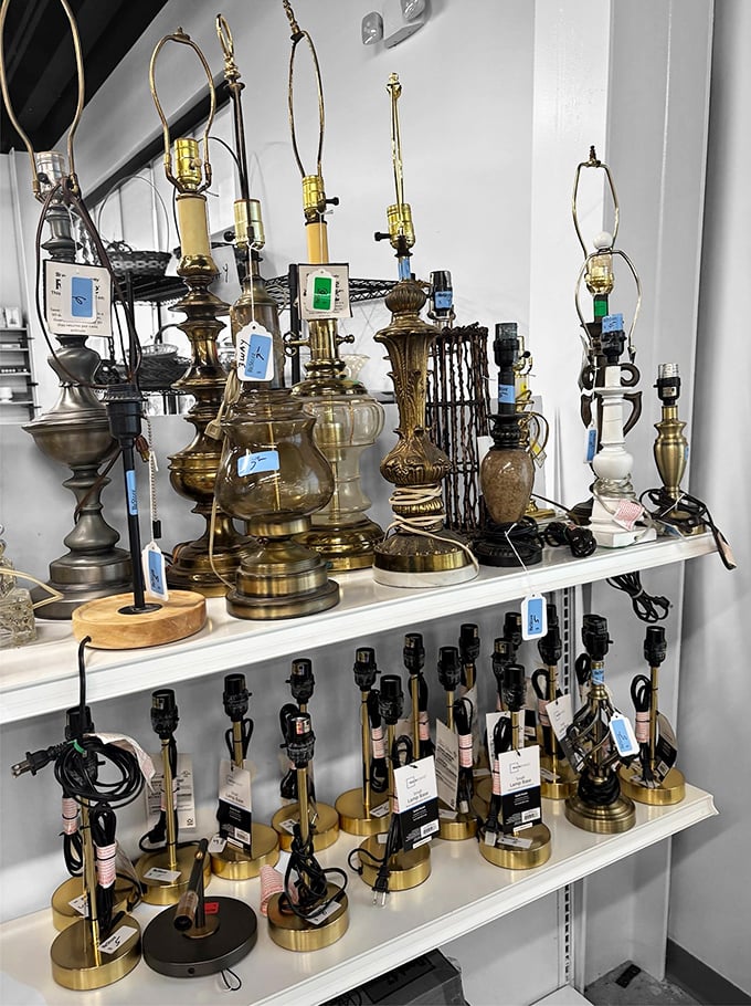 These vintage brass lamps aren't just lighting fixtures&mdash;they're time machines to an era when home decor had personality and presence.