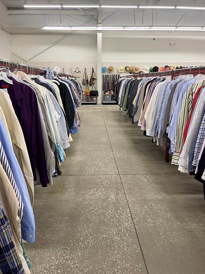 Dress shirts and button-downs create a corridor of possibilities – from job interview winners to casual Friday champions.