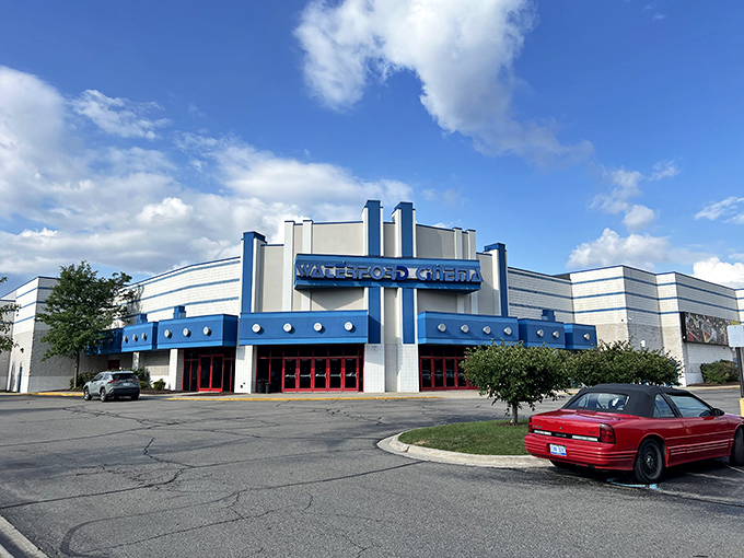 The Waterford Cinema &ndash; proving that movie magic doesn't require artisanal popcorn or seats that cost more than your first car.