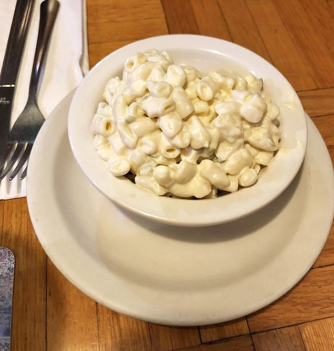 Macaroni salad that proves sometimes the simple sides are the ones you remember most.