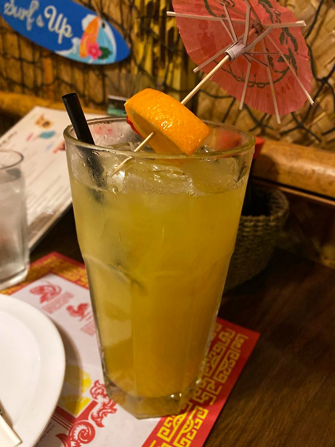 A proper Mai Tai comes with its own tiny umbrella&mdash;it's the law. This sunshine-in-a-glass is deceptively potent, like a cheerful friend who's secretly a ninja.