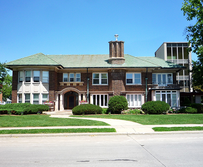 This historic brick mansion proves that Wausau's early residents knew how to live well without moving to the coasts.