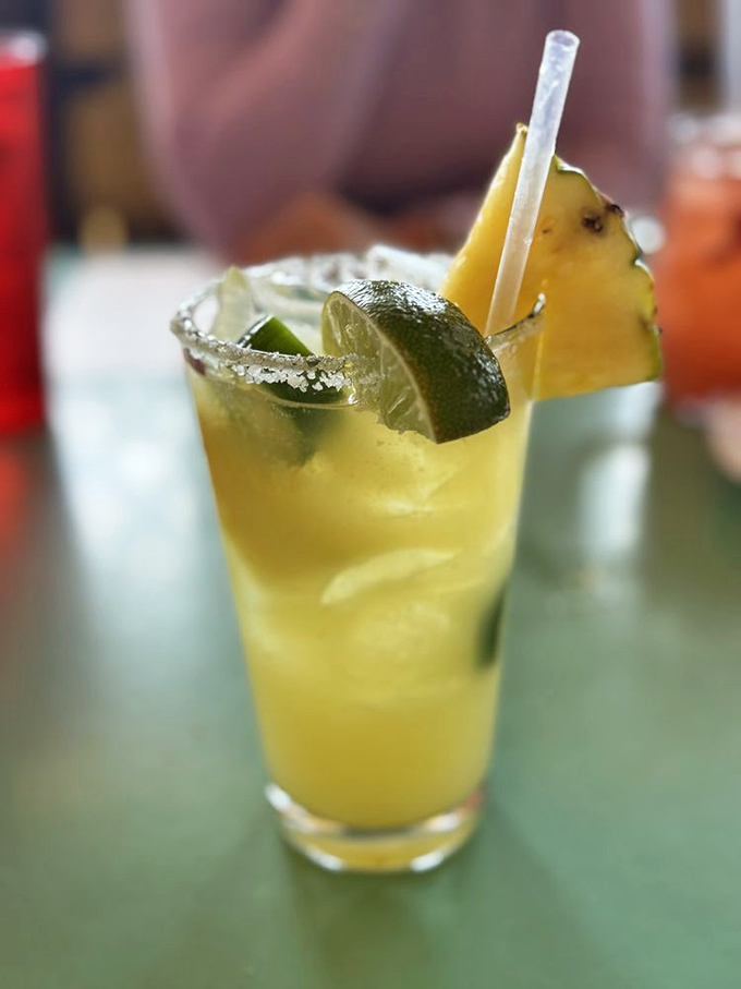 This isn't just a margarita&mdash;it's a vacation in a glass with a salt-rimmed passport to relaxation.