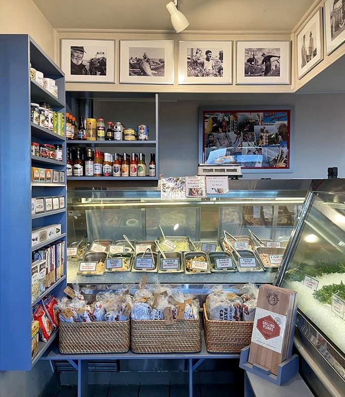 The market counter&mdash;where home cooks come to dream and professionals come to source their "secret" restaurant ingredients.