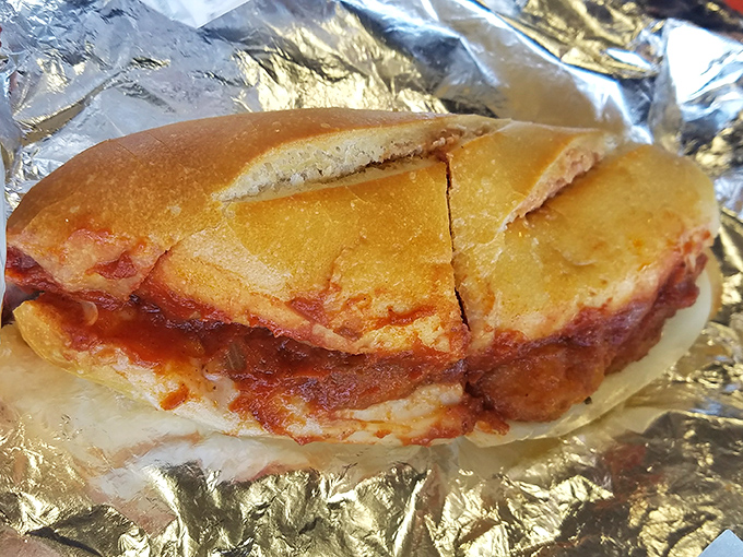 The meatball sub that launched a thousand napkins. Worth every bit of the delicious mess you'll inevitably make while devouring it.