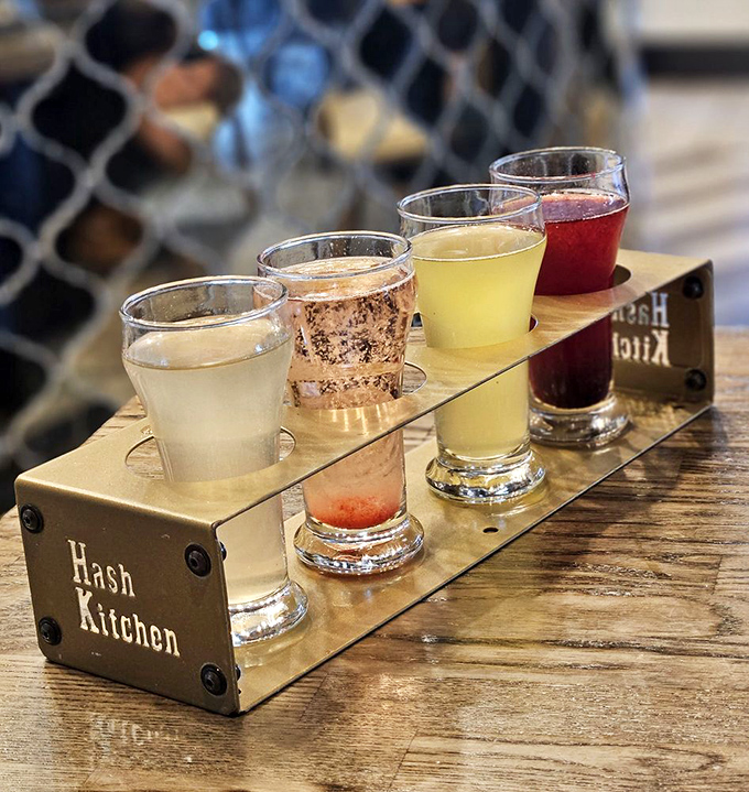 The mimosa flight&mdash;because sometimes choosing just one flavor before noon is simply asking too much of a person.