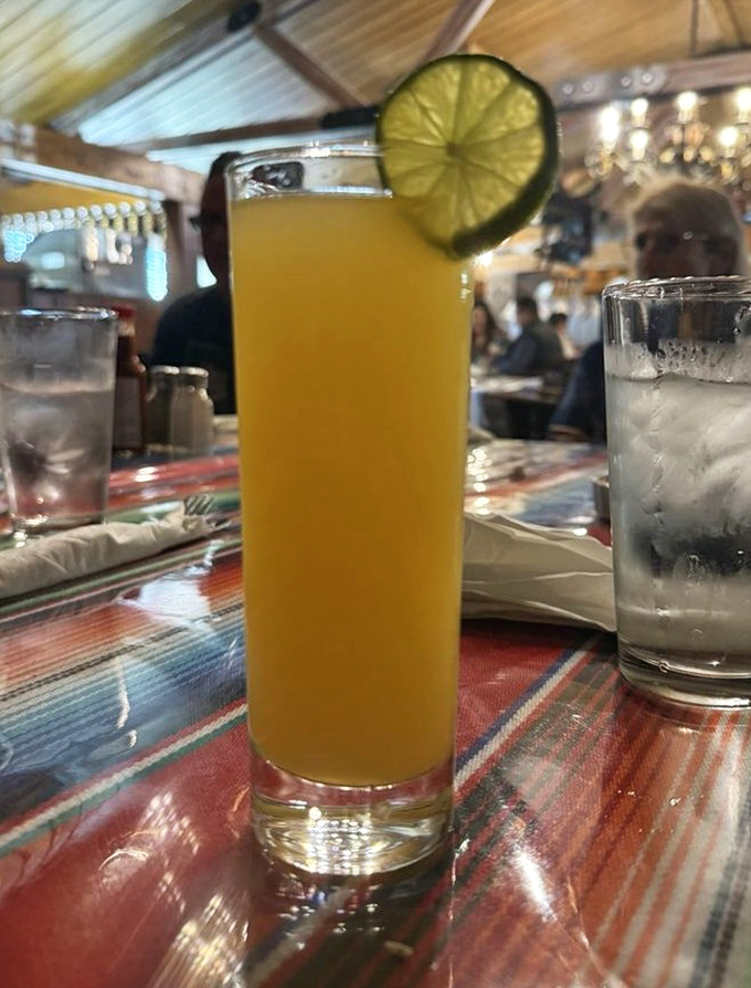 A mimosa that sparkles with promise &ndash; because sometimes lunch calls for celebration.